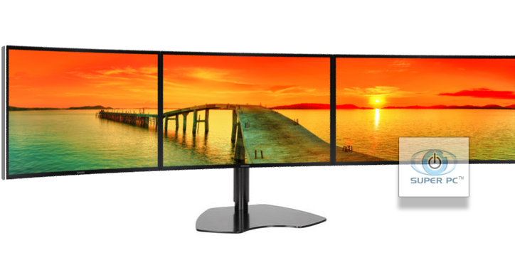 Multi-Monitor Tips and Tricks: Introducing the New SUPER PC Curved Monitor Display Arrays!