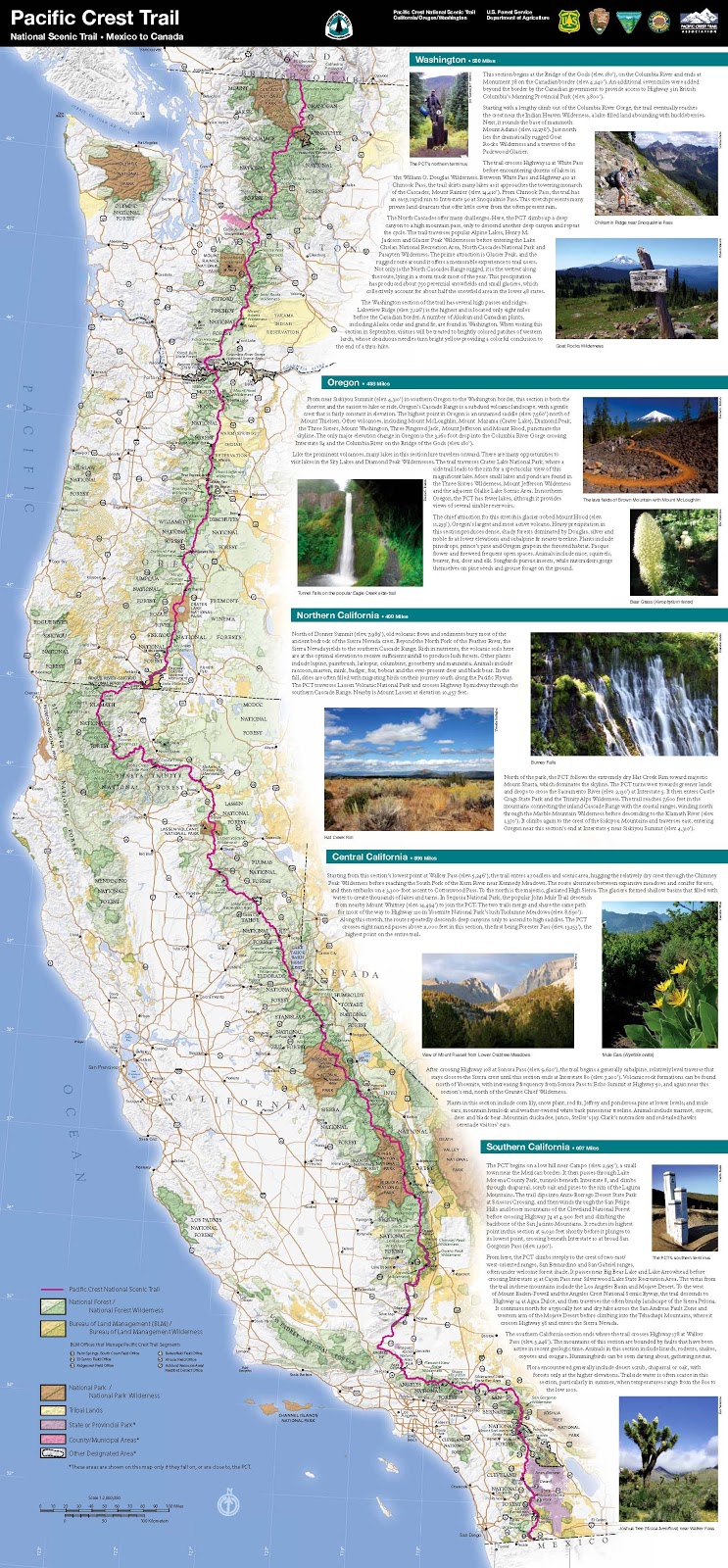 Pacific Crest Trail 2012: Brochure