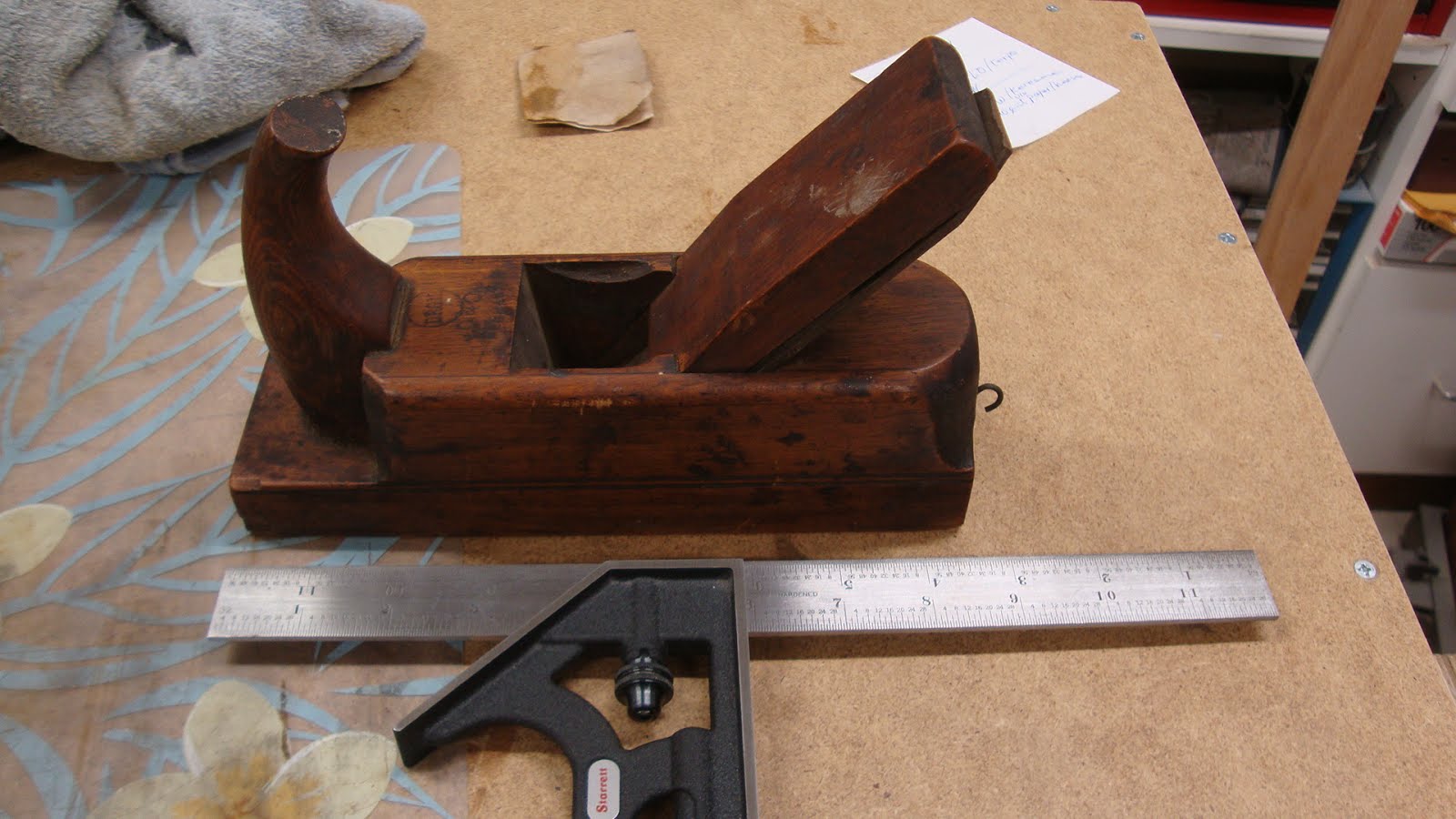 Woodworking in a Tiny Shop: An Old German Wooden Plane - Part 1