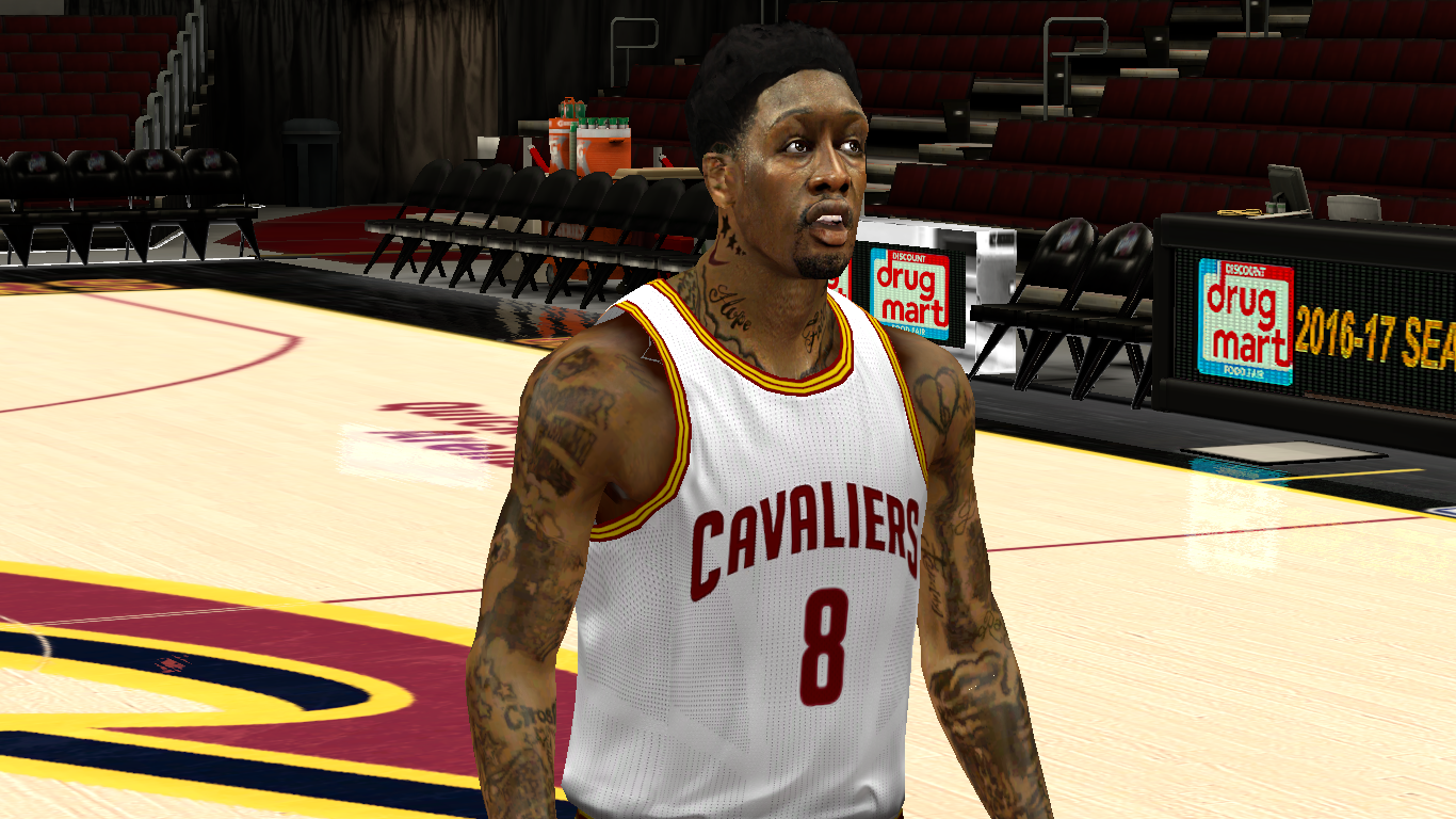Larry Sanders Cyberface Realistic By Mongolgamer [FOR 2K14]