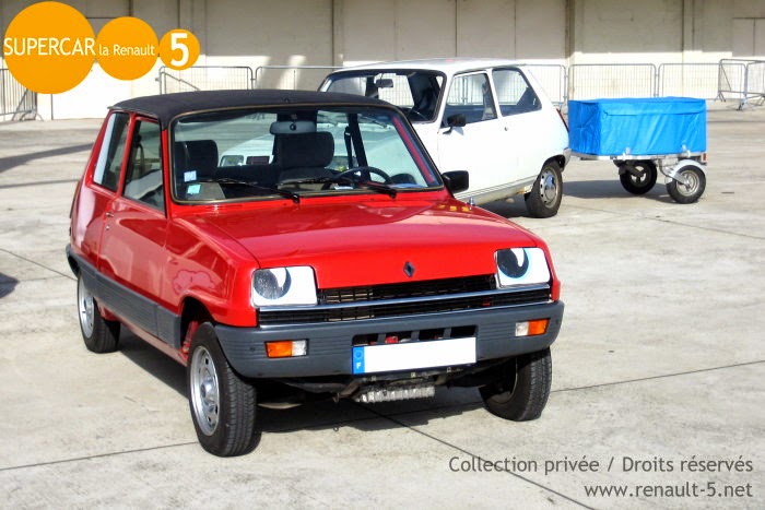 Blog :: TOUT sur la Renault 5: Renault 5 Automatic rouge