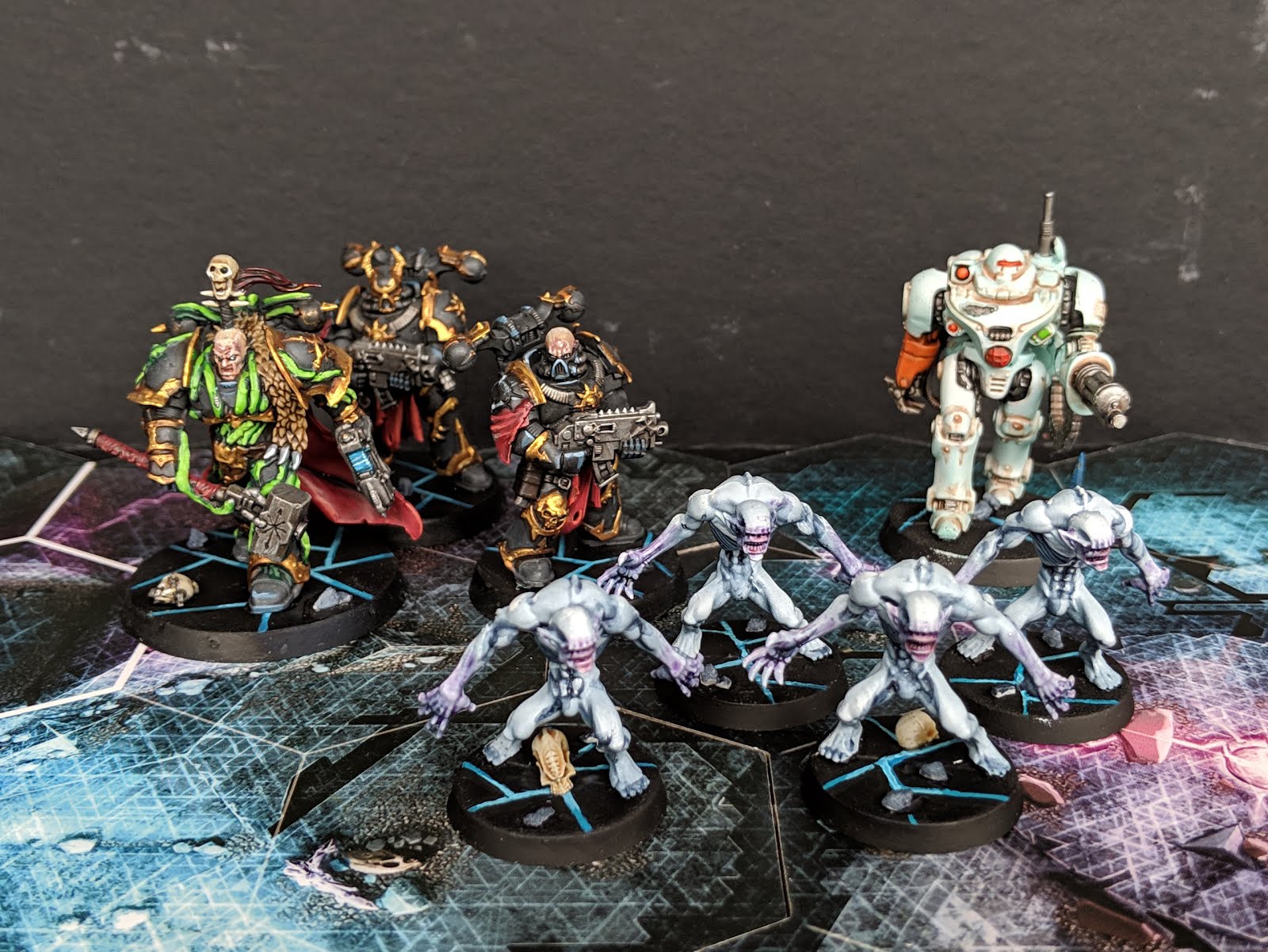Another wargaming blog: Nurgle Plague Toads bring a greeting from grandpa