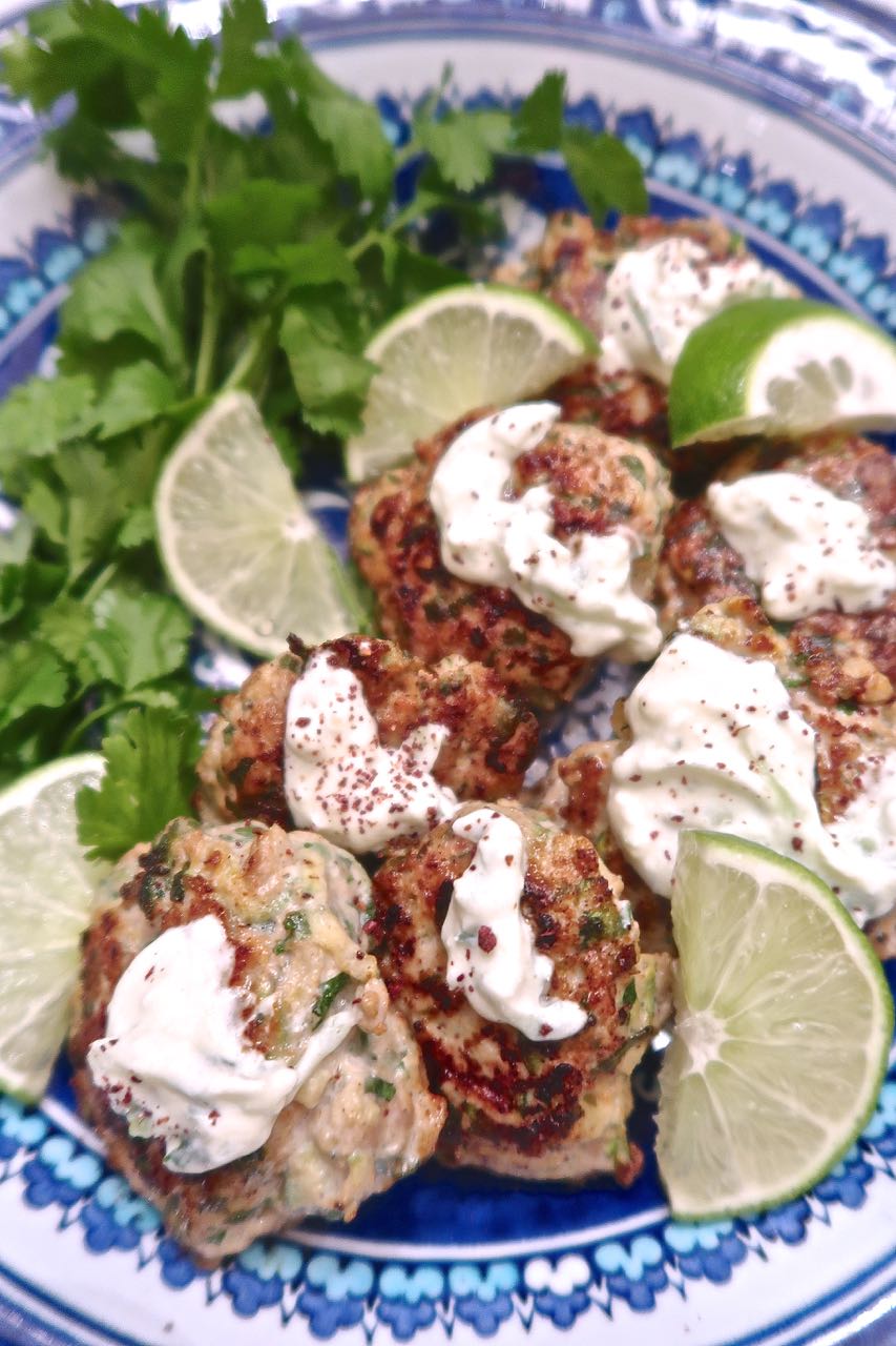 Scrumpdillyicious: Turkey Zucchini Kofta with Spring Onion & Cumin