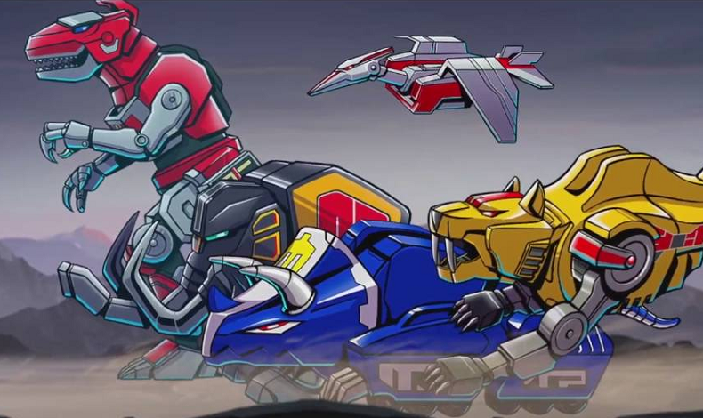 Zords individuais de Mighty Morphin Power Rangers da Linha Legacy são ...