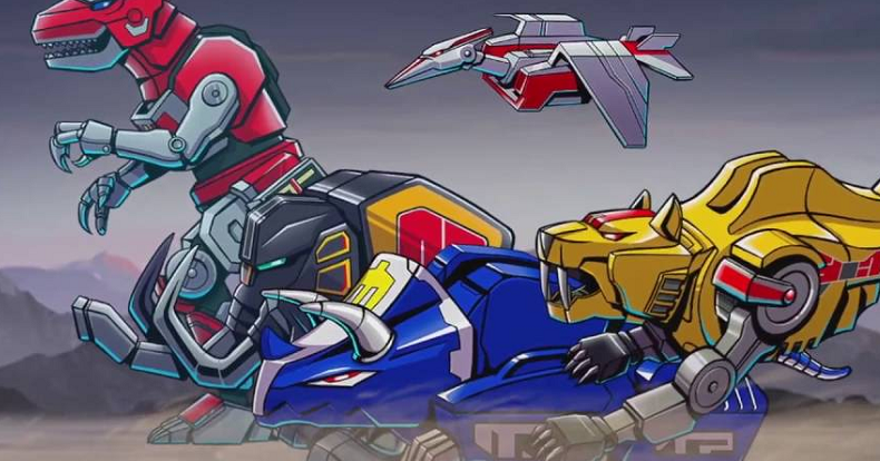 Zords individuais de Mighty Morphin Power Rangers da Linha Legacy são ...