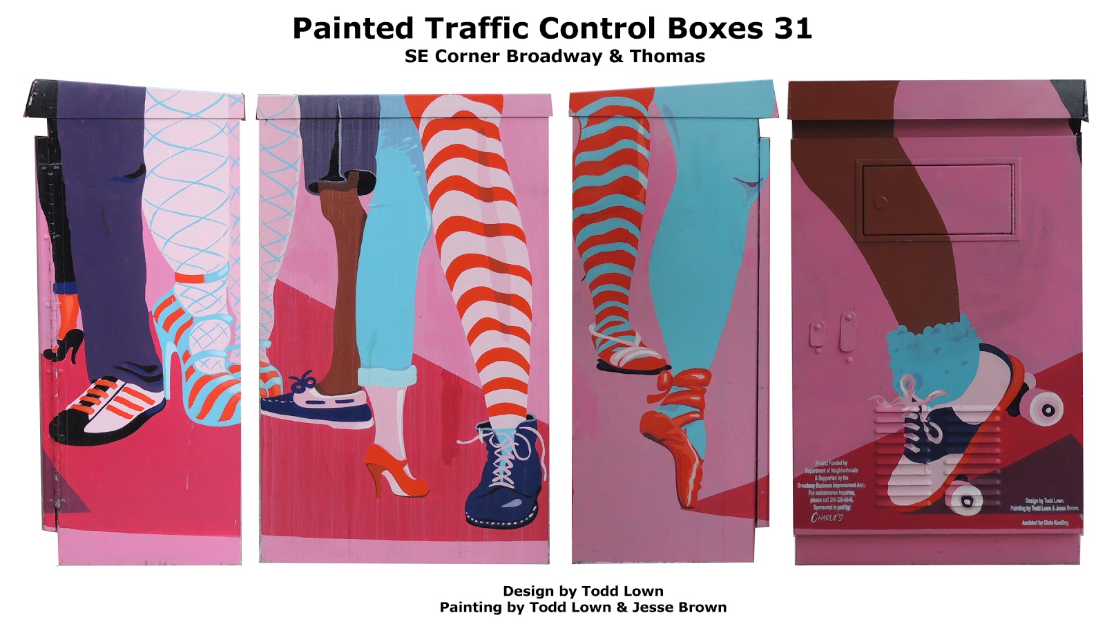 Travels with Cherri: Seattle's Painted Traffic Control Boxes 31