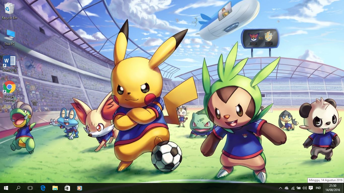 Pikachu Theme For Windows 8 and 10 - Windows 10 Themes
