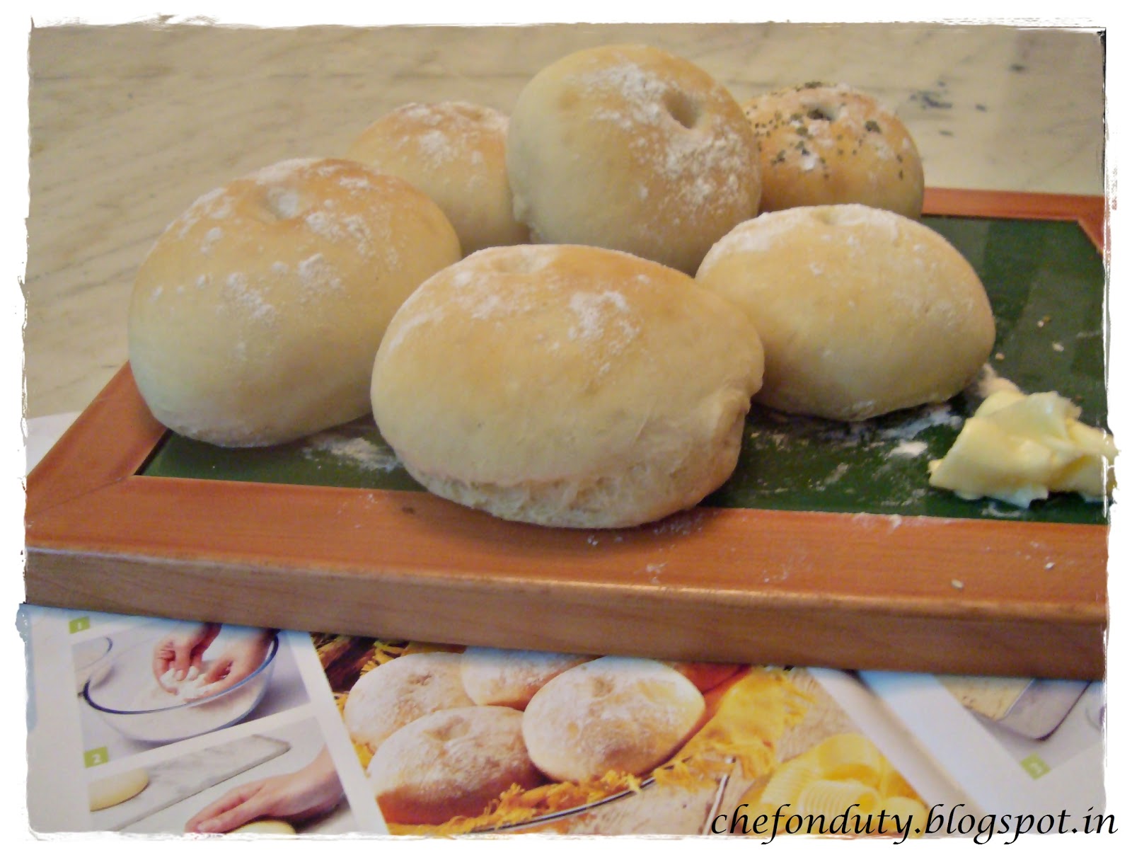 Baps: Homemade Bread