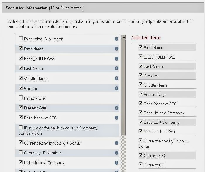 Databaser: on financial databases: Board information - Compustat ...