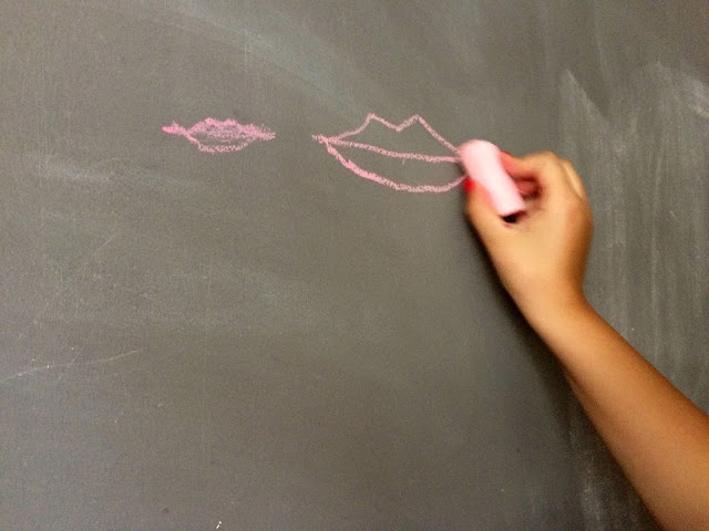 encenent la imaginació: Els llavis.