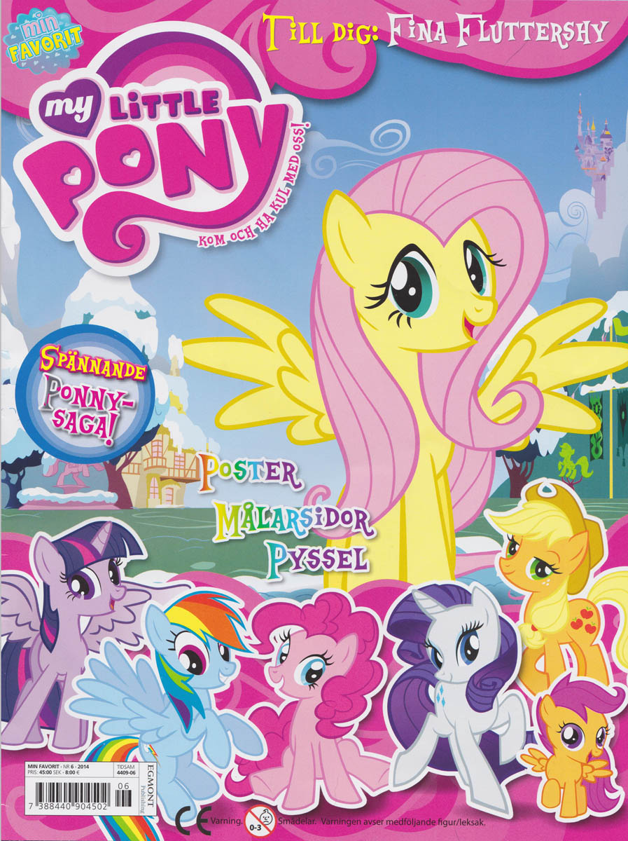 My Little Pony Sweden Magazine 2014 Issue 6 | MLP Merch