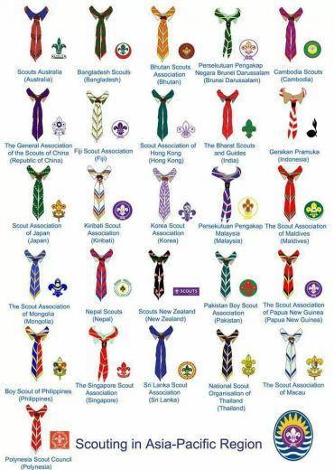 丁教练部落格: World Scout Scarf Day 1st August
