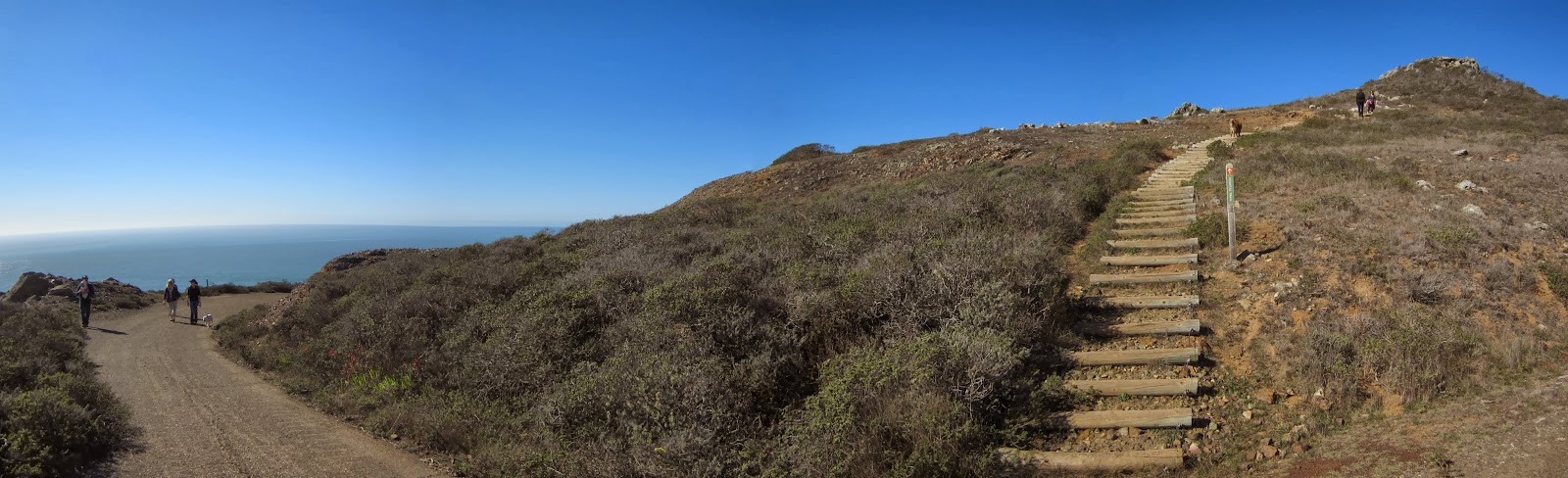 Snowy Monk: Weekly Pano: Rodeo Beach Hike