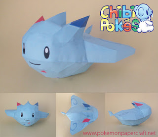 Pokemon Chibi Togekiss Papercraft | Papercraft Paradise | PaperCrafts ...
