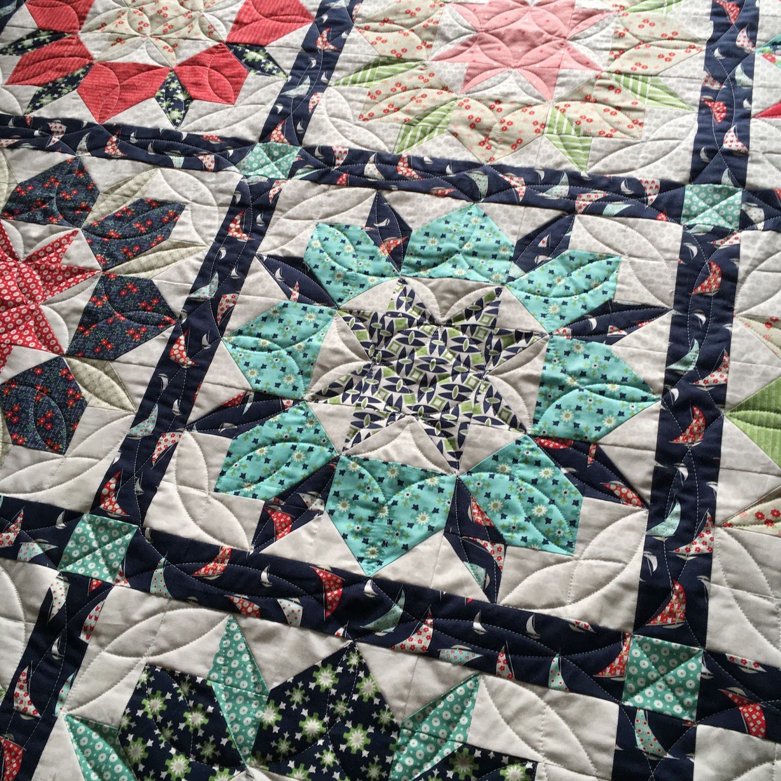 Quilting It: Susan's "Swoon 16" quilt!