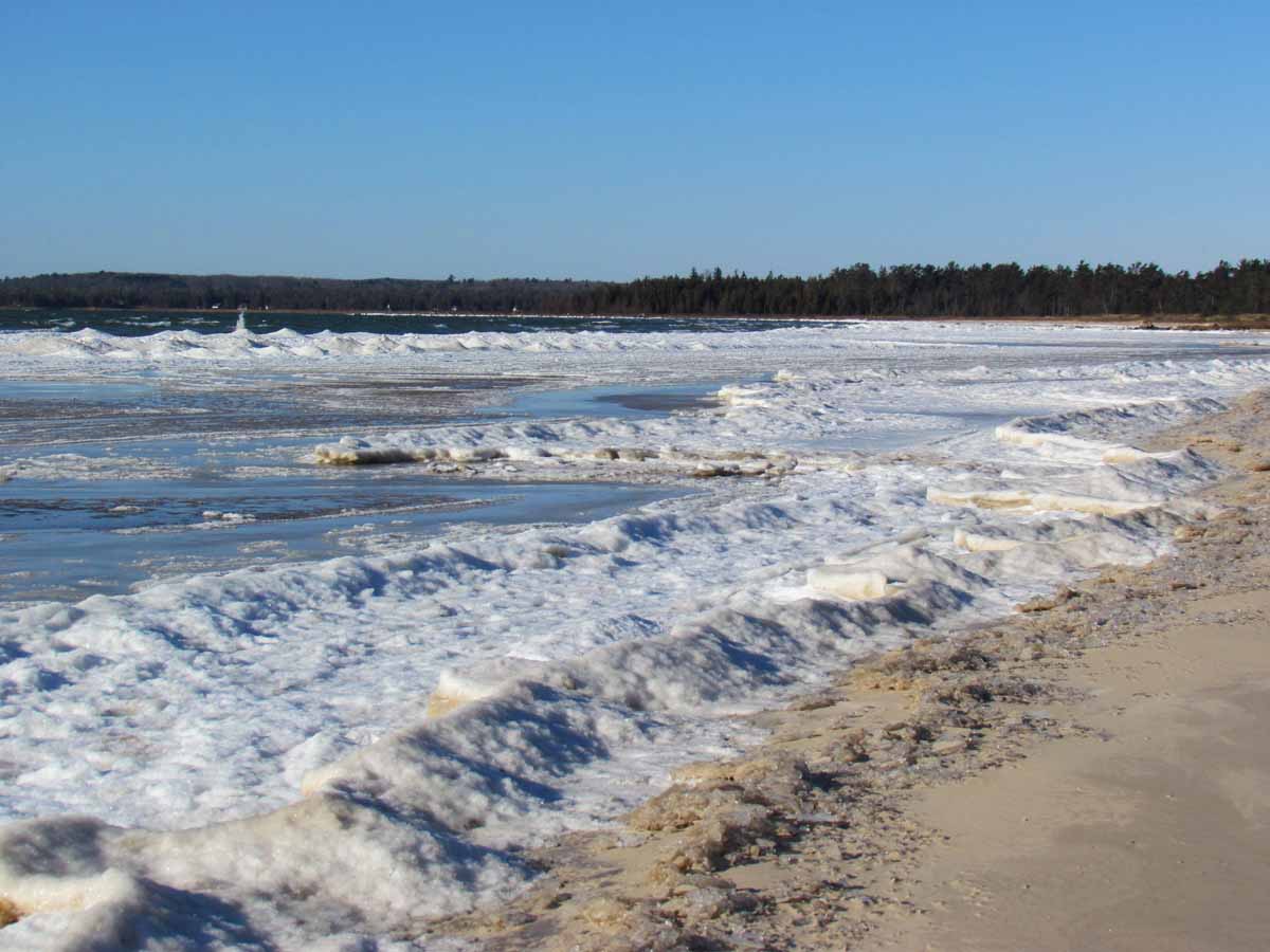 The Agatelady: Adventures and Events: Lake Michigan Shoreline in Winter