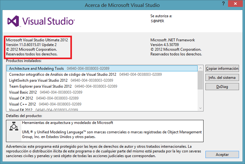 Informática esencial™: Visual Studio 2012 Update 2 por fin en ISO