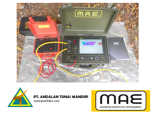 Peralatan Survey Geofisika: Multi-Channel Resistivity dan IP Meter