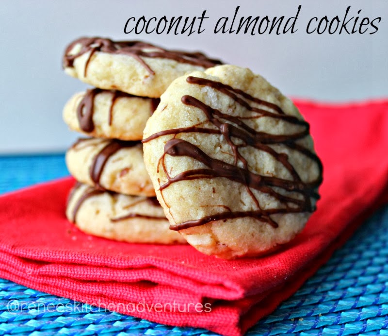Coconut Almond Cookies | Renee's Kitchen Adventures