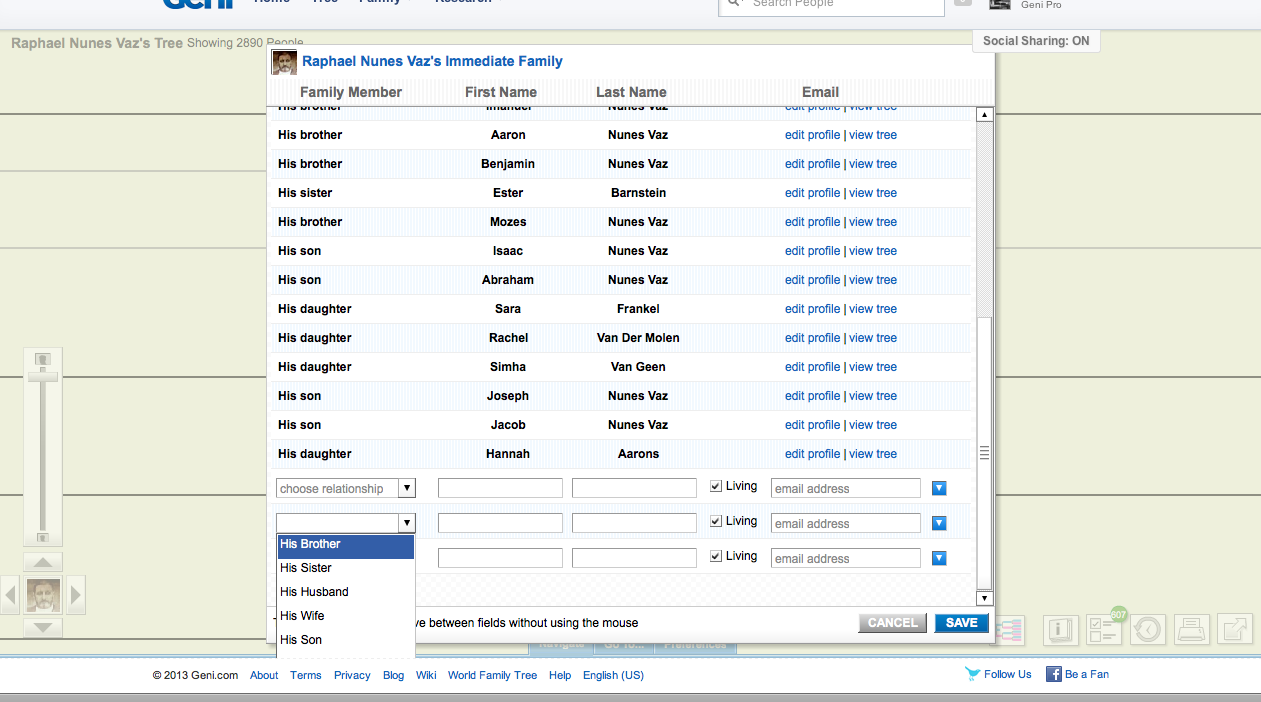 Sephardic Genealogy: Basics of Exploring your Family Tree on Geni