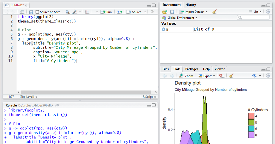Yet Another Math Programming Consultant: Find the differences: RStudio local or server