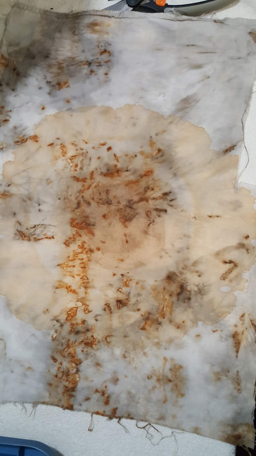 Quilted Fabric Art : Jackson Pollack on fabric