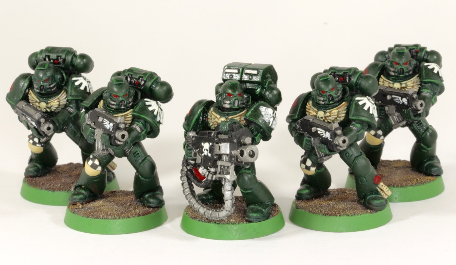 Colorblind Painter: Dark Angels 4th Company
