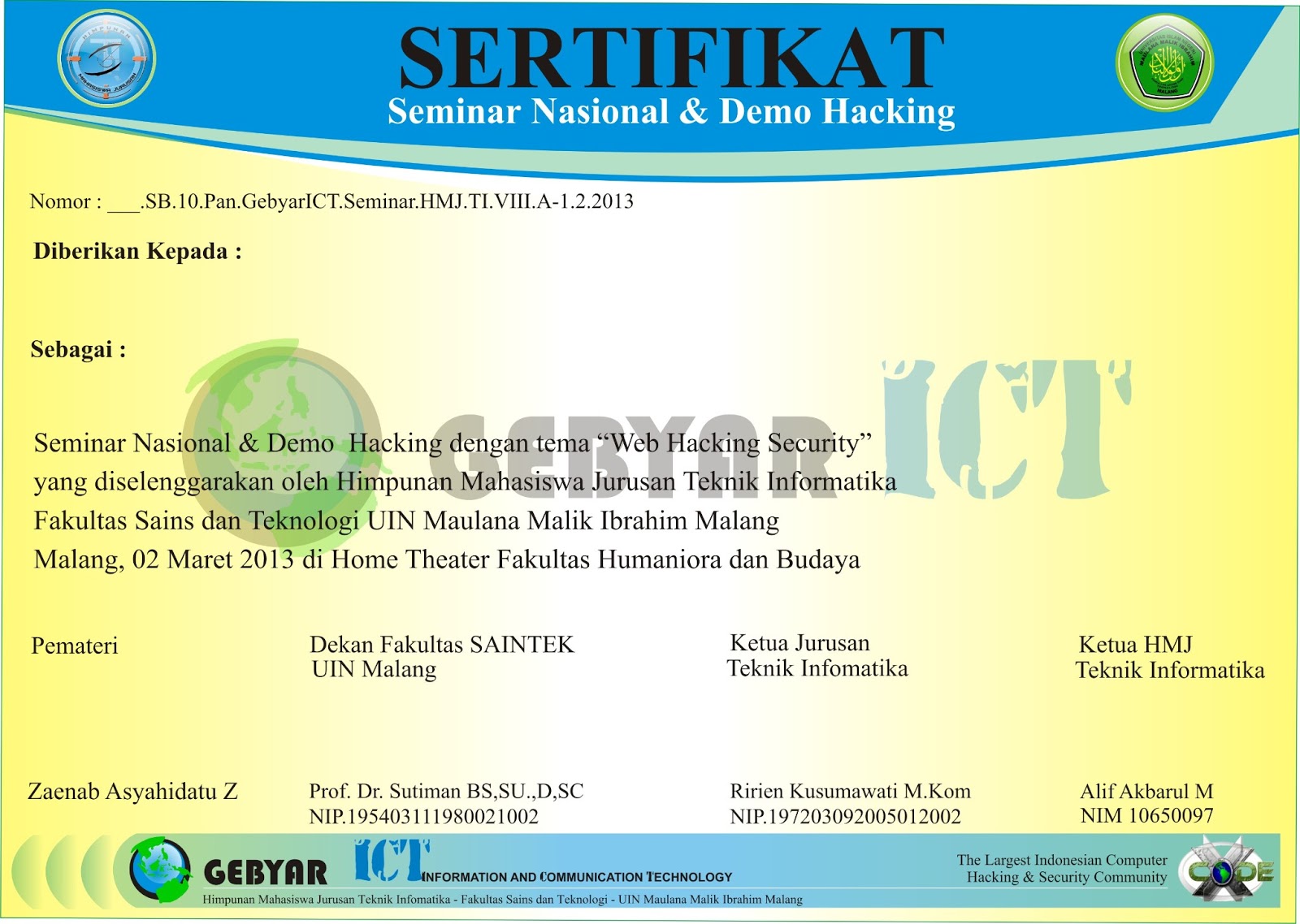 Detail Harga Sertifikat