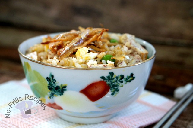 Yam Fried Rice ~ 芋头粒炒饭