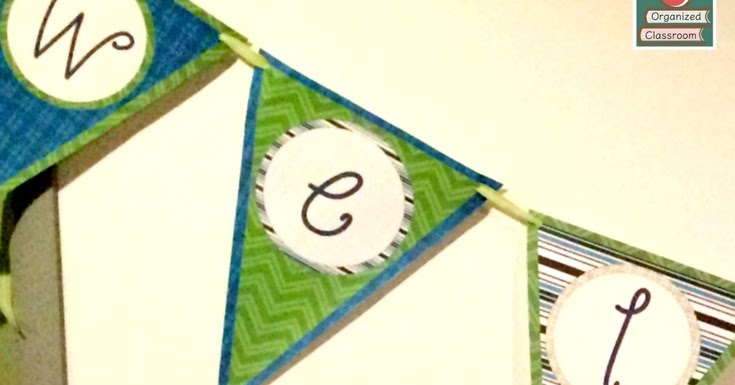 Classroom Freebies Too: DIY Welcome Back Banner Freebie