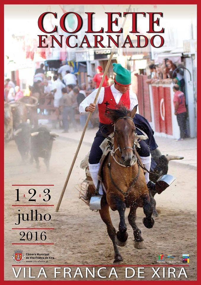 Cartaz Colete Encarnado - 1 a 3 de Julho de 2016
