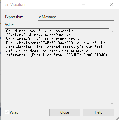 global::System.Diagnostics.Debugger.Breakdeでデバッグが止まったら・・・ - naonaorange's blog