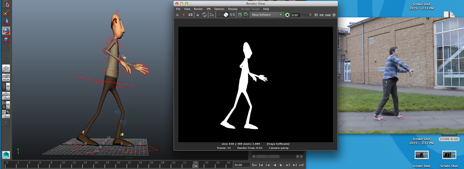 CGI Rigging and Animation: Throwing A Ball (Pose To Pose Animation)
