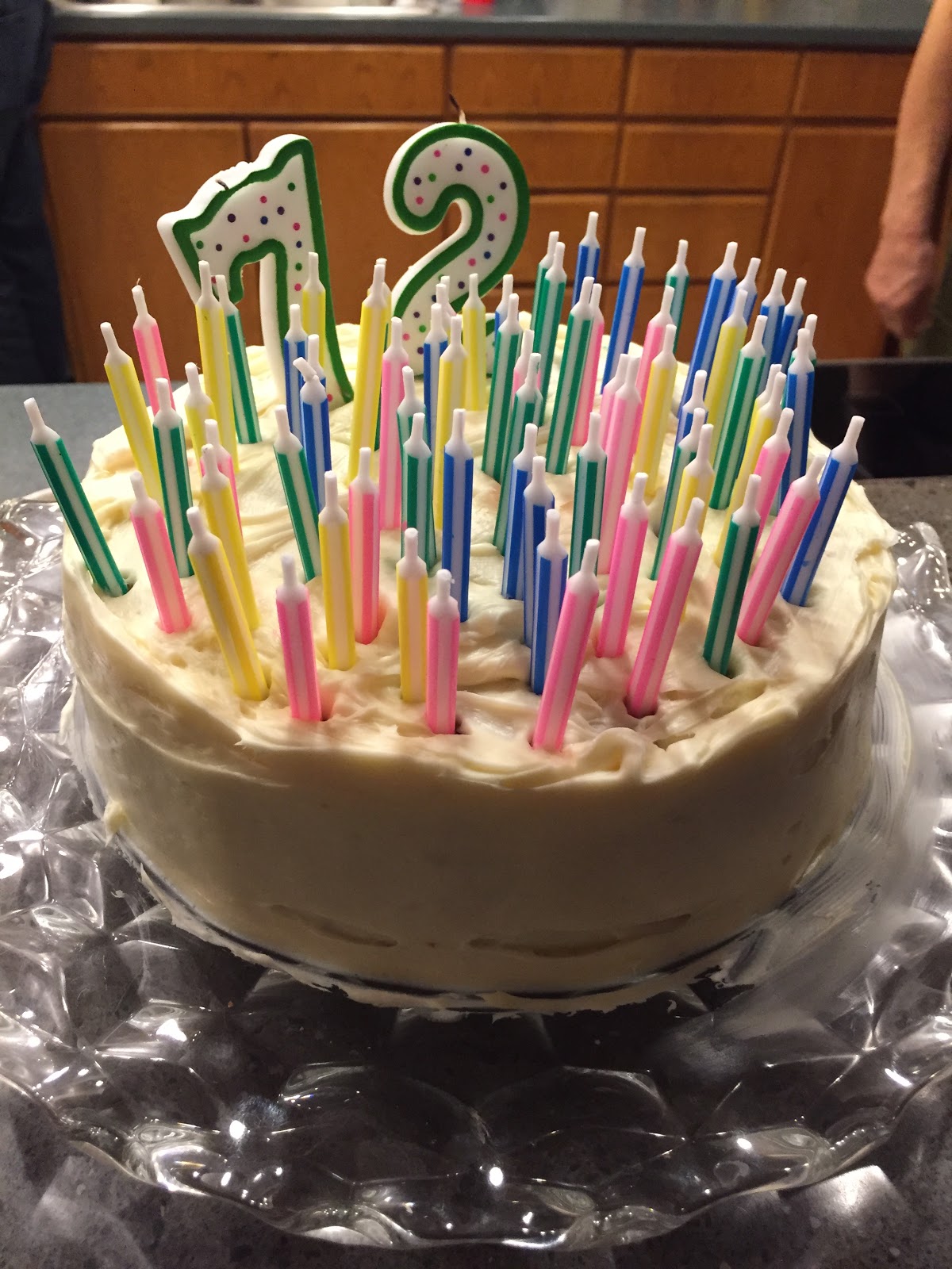 Cottage Cozy: 72 candles...