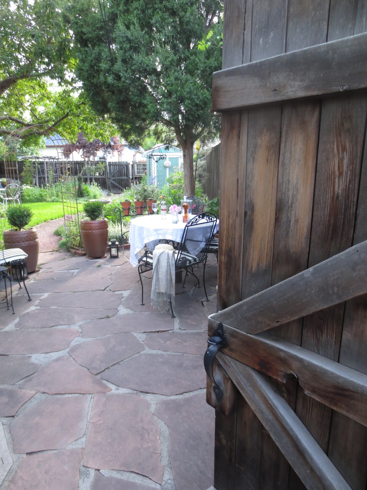 French Country Style from the Foot of the Rockies: French Country Patio ...