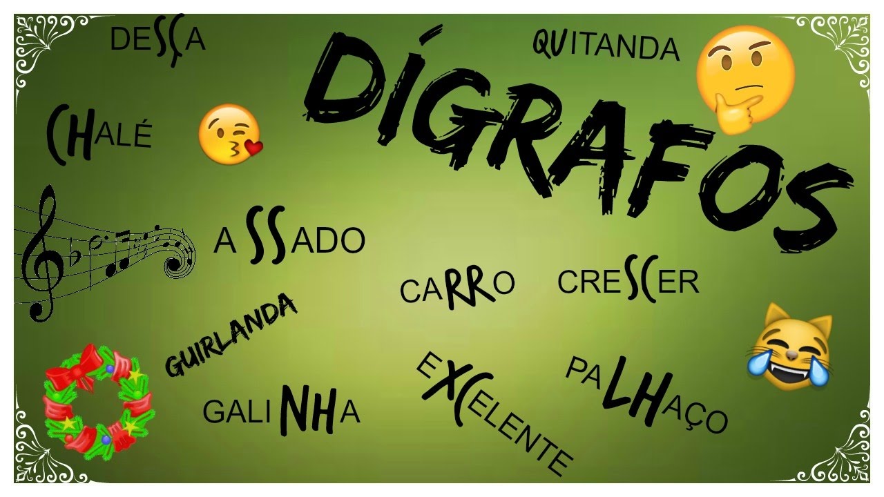 Profa Márcia/ Alunos nota DEZ: O QUE É DÍGRAFOS.