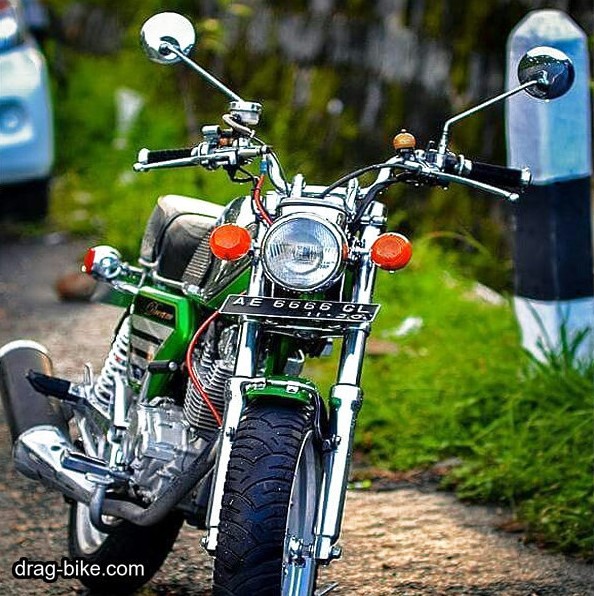 55 Foto Gambar Modifikasi Honda CB 100 Klasik CB 100 Modif Jap Style ...