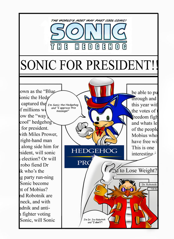 UnaDe25: Sonic, el político.