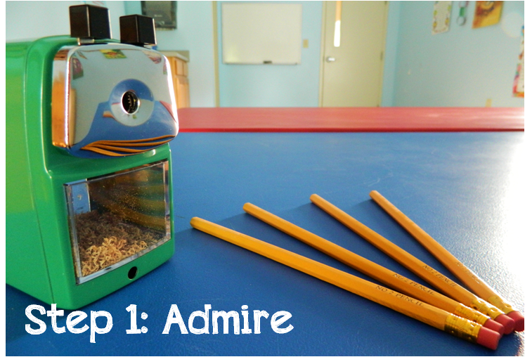 The 9 Verbs of Pencil Sharpening - The Brown Bag Teacher