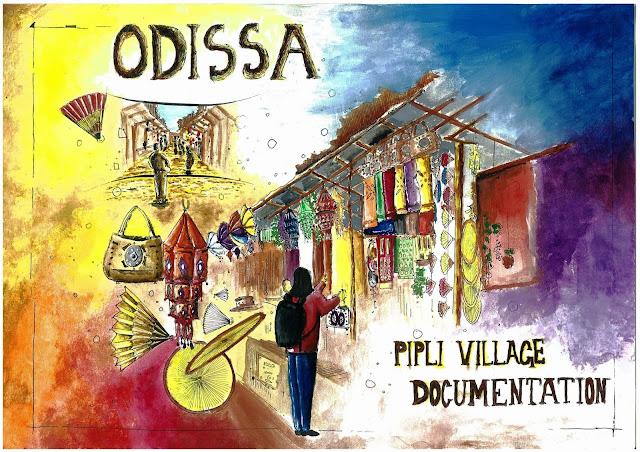 PIPILI VILLAGE DOCUMENTATION ,ODISSA