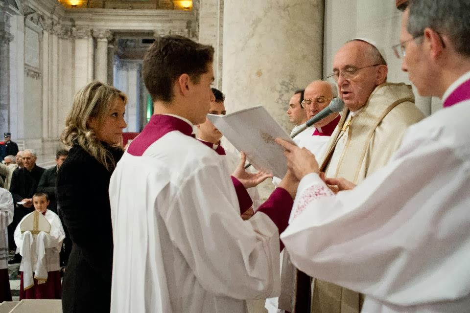 Pílulas Litúrgicas: Fotos da Admissão dos Catecúmenos no Vaticano