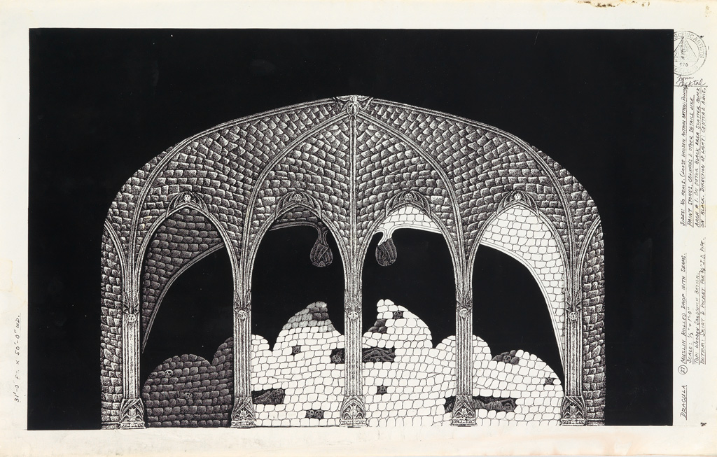 Goreyana: Dracula Set Design Original Artwork