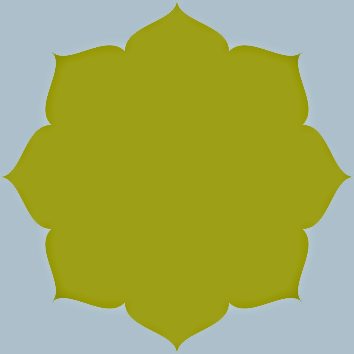 ABK Desain: Cara mudah membuat bunga segi delapan.