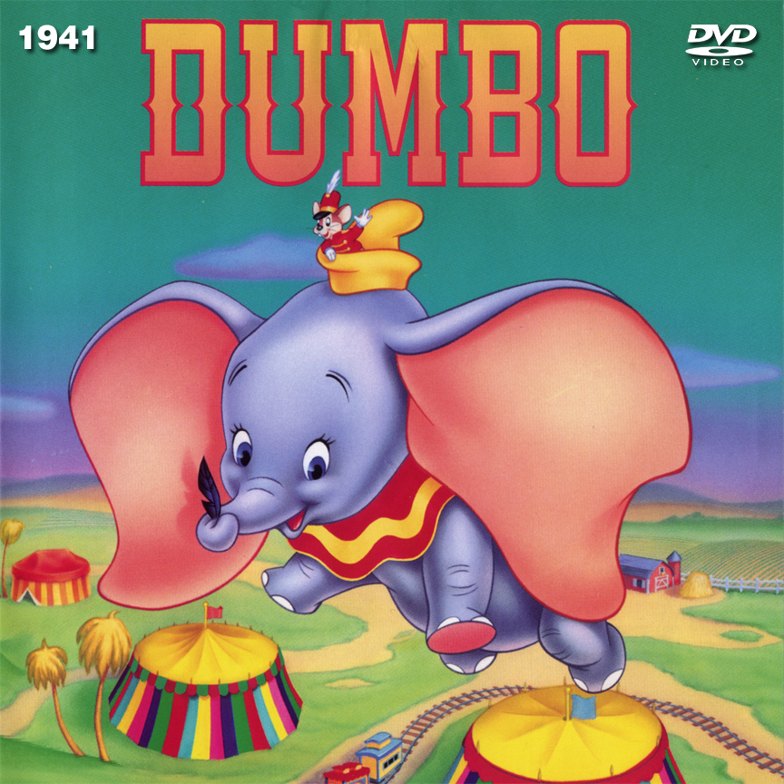 Caratulas de películas DVD para cajas CD: Dumbo (*) - [1941]