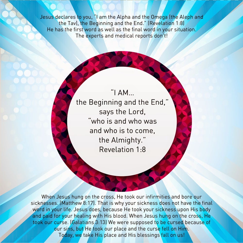 Live RIGHT by believing RIGHT: Revelation 1:8 – Jesus has the first and ...