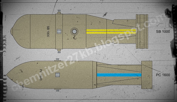 Military digressions: Colour markings of German bombs 1939-1945