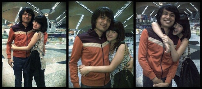 Pelakon Anith Aqilah berpelukan dengan teman lelaki dan pakaian seksi ...