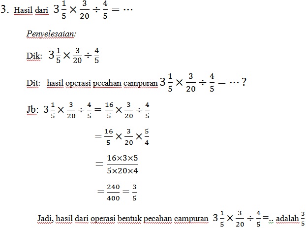 Kumpulan Materi, Soal dan Pembahasan Matematika: Operasi Perkalian ...