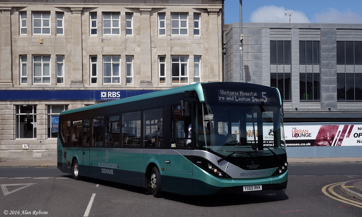 Blackpool Tram Blog: Second Enviro 200 Demonstrator on loan