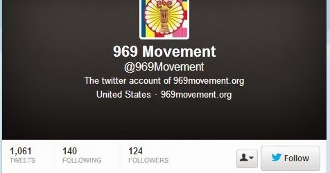 Rohingya Blogger: Announcing the Death of the International 969 Movement